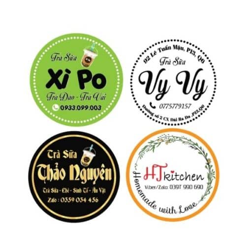 In Logo Decal Dán Giá Rẻ, Thiết Kế Theo Yêu Cầu - In Bao Bì Trí Phát
