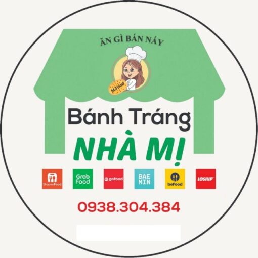 35+ Mẫu Thiết Kế Logo Bánh Tráng Độc Đáo, Ấn Tượng - In Bao Bì Trí Phát
